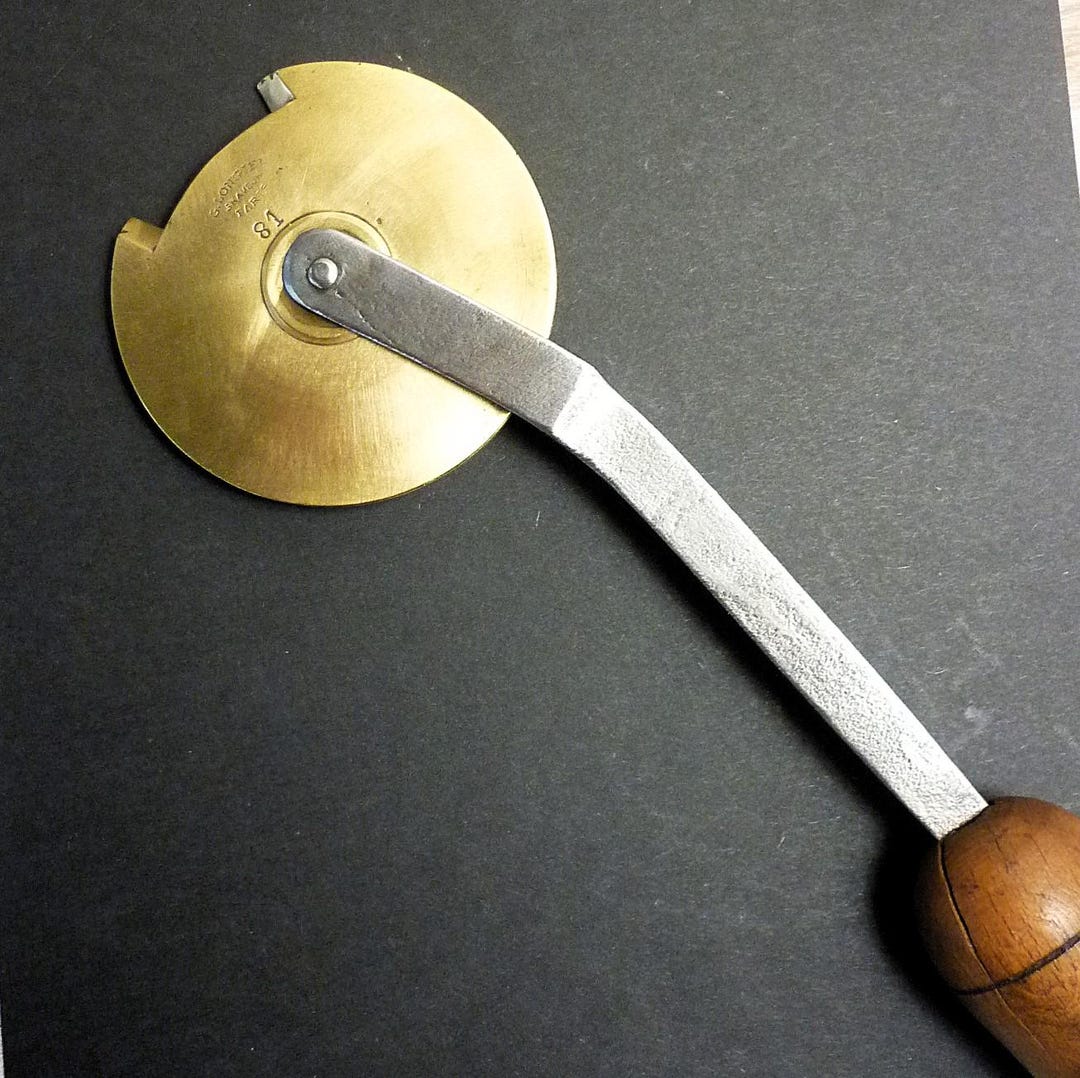 Large Antique French Book Binding Tools for Gilding Book Binding Bronze ...