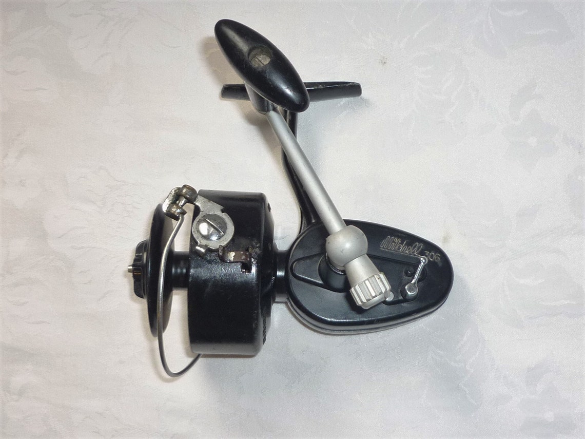 Vintage MITCHELL 306 fishing reel | Etsy