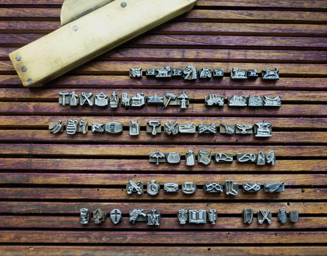 67 Rare Antique French Bookbinding Hand Tools XIX Maison Alivon Paris ...