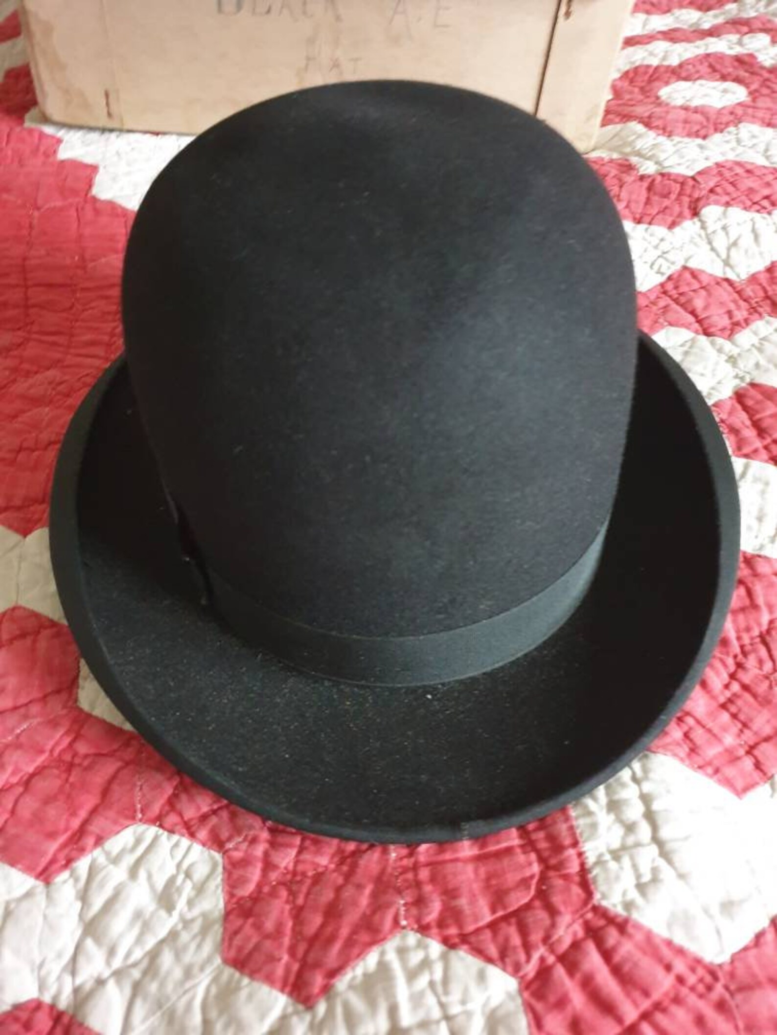 A Vintage Bowler Hat and Formal Fringed Scarf in Their - Etsy UK