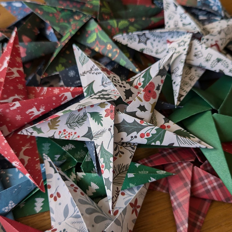 Origami Star - Etsy