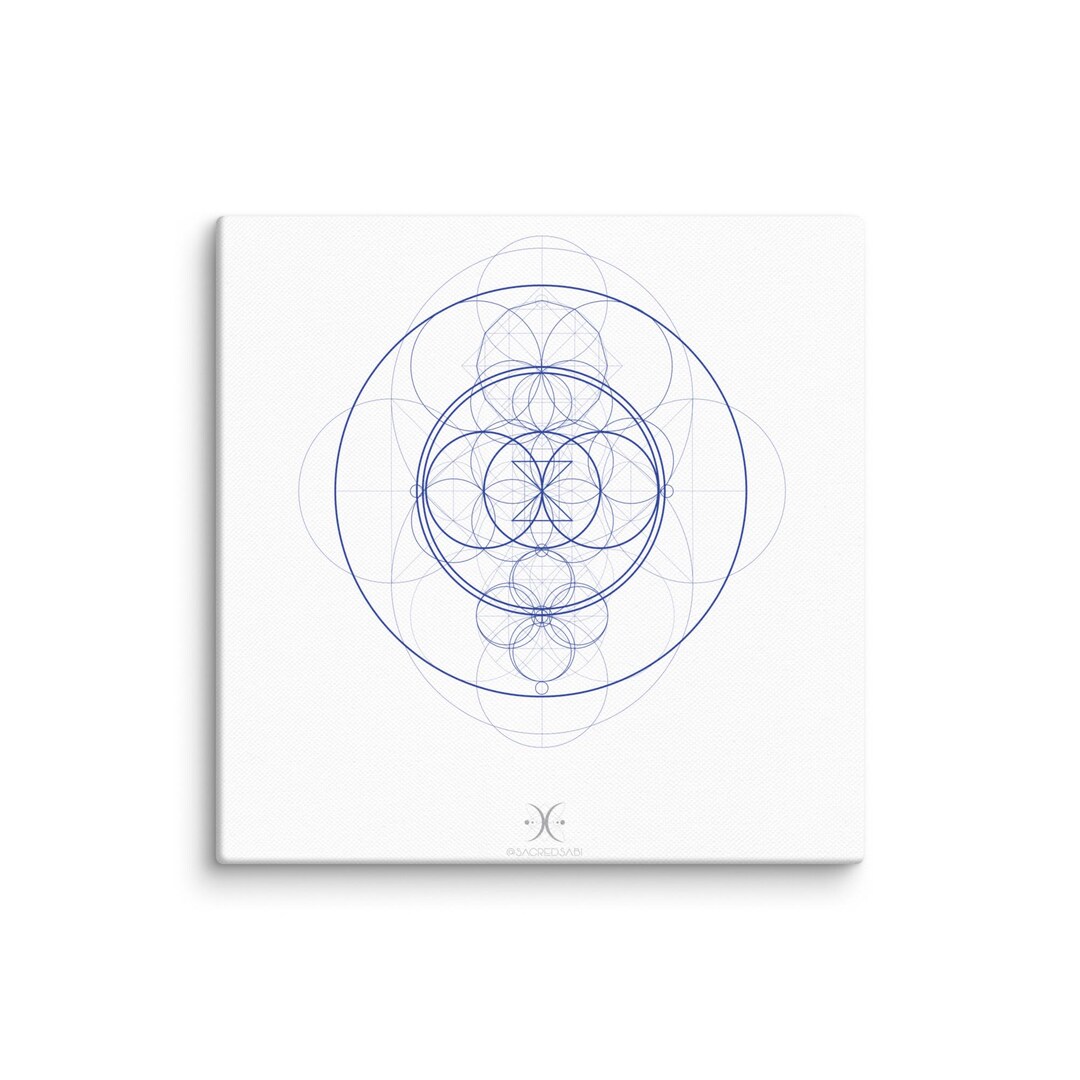 Spiritual Geometry- Map of Seals the Essence- Spiritual - Etsy