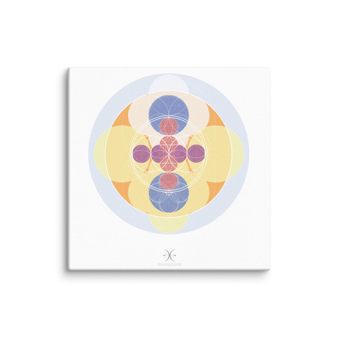 Spiritual Geometry- Map of Seals 1.2- Spiritual - Etsy