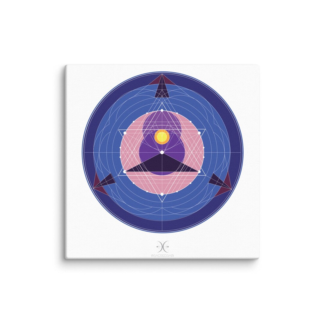 Sacred Geometry - the Power of 3 3.1-spiritual Geometry - Etsy