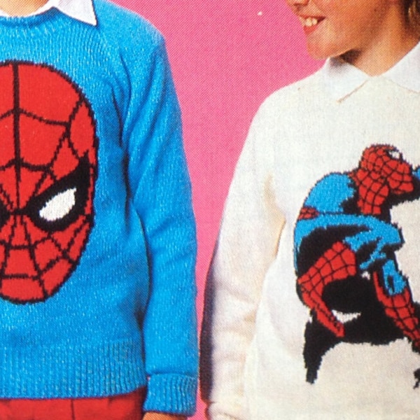 Vintage Spiderman Download - Etsy