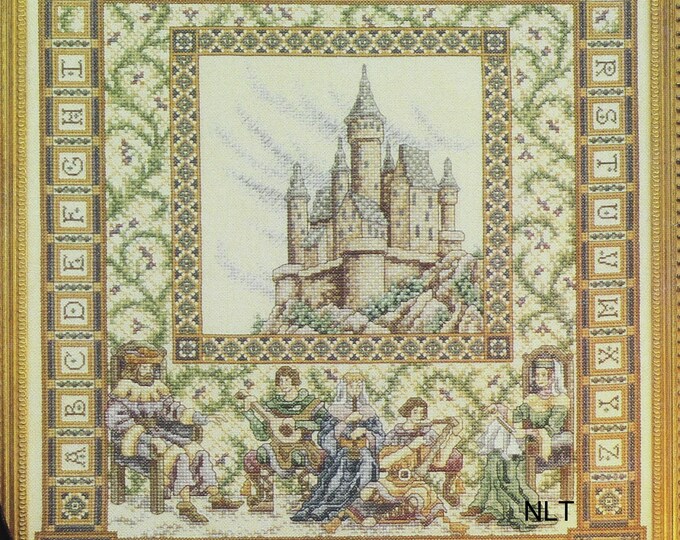 Counted Cross Stitch Kit THE CASTLE SAMPLER Teresa Wentzler Fantasy ...