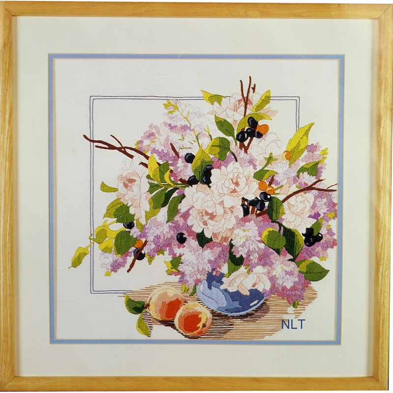 Needlepoint Peonies Kits - Etsy