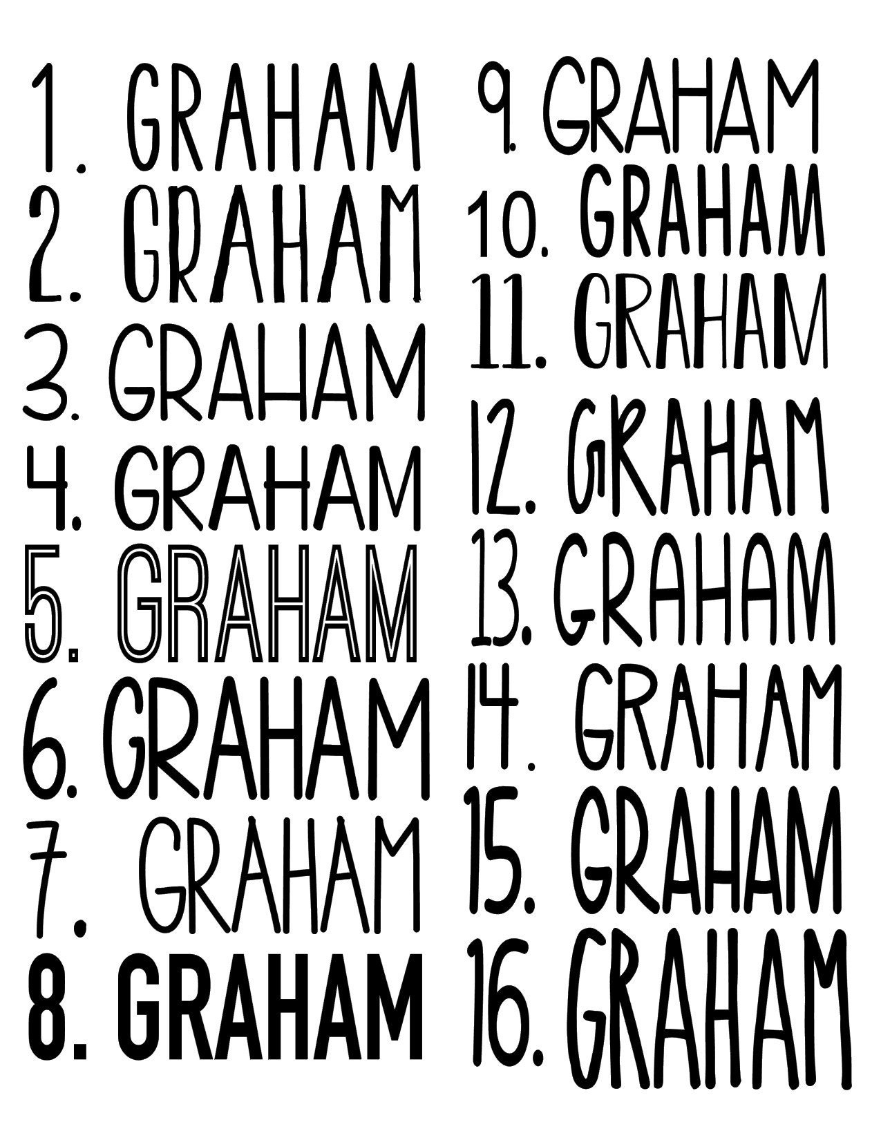 Round 3D Engraved Baby Name Wooden Sign Baby Name | Etsy