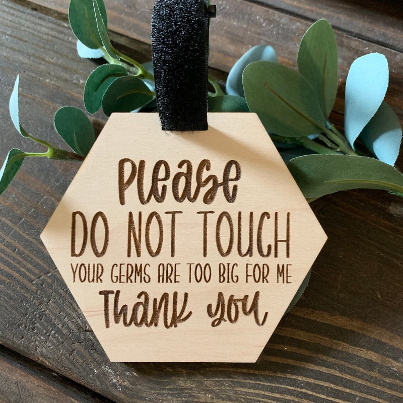 Do Not Touch Sign - Etsy