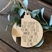 Engraved Child’s Height Ribbon Wooden Ornament || Custom Gift ...