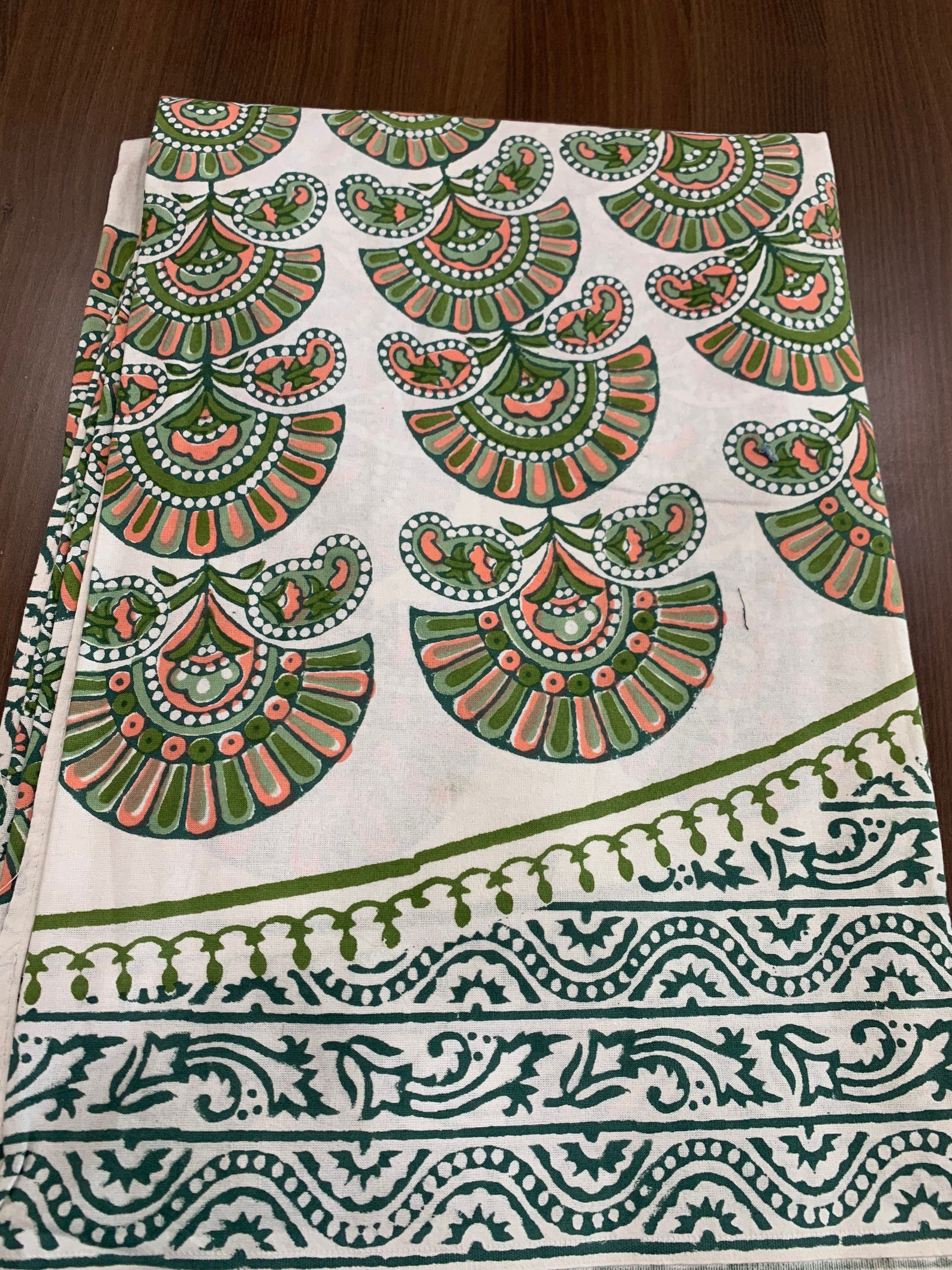 Indian Hand Block Print Bed Sheet/double Cotton Bed | Etsy