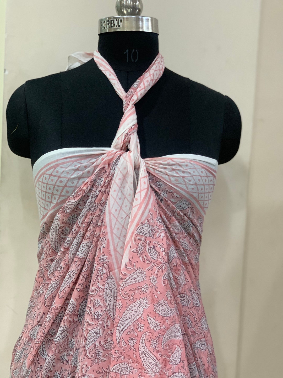 Free Shipping of Sarongs/ Beachwear/paeros/100%cotton Scarfs / Hand ...