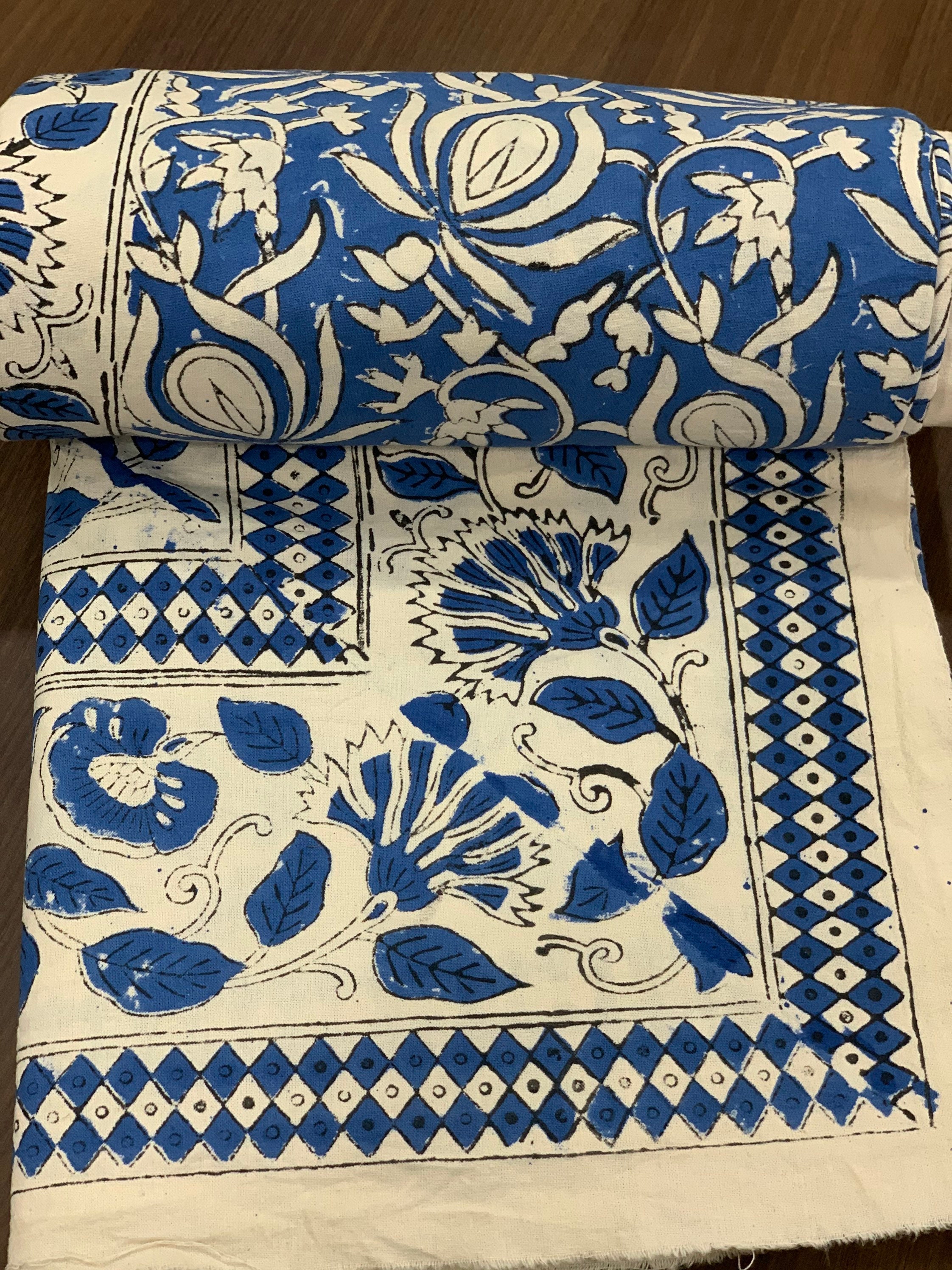 Indian Hand Block Print Bed Sheet/double Cotton Bed - Etsy