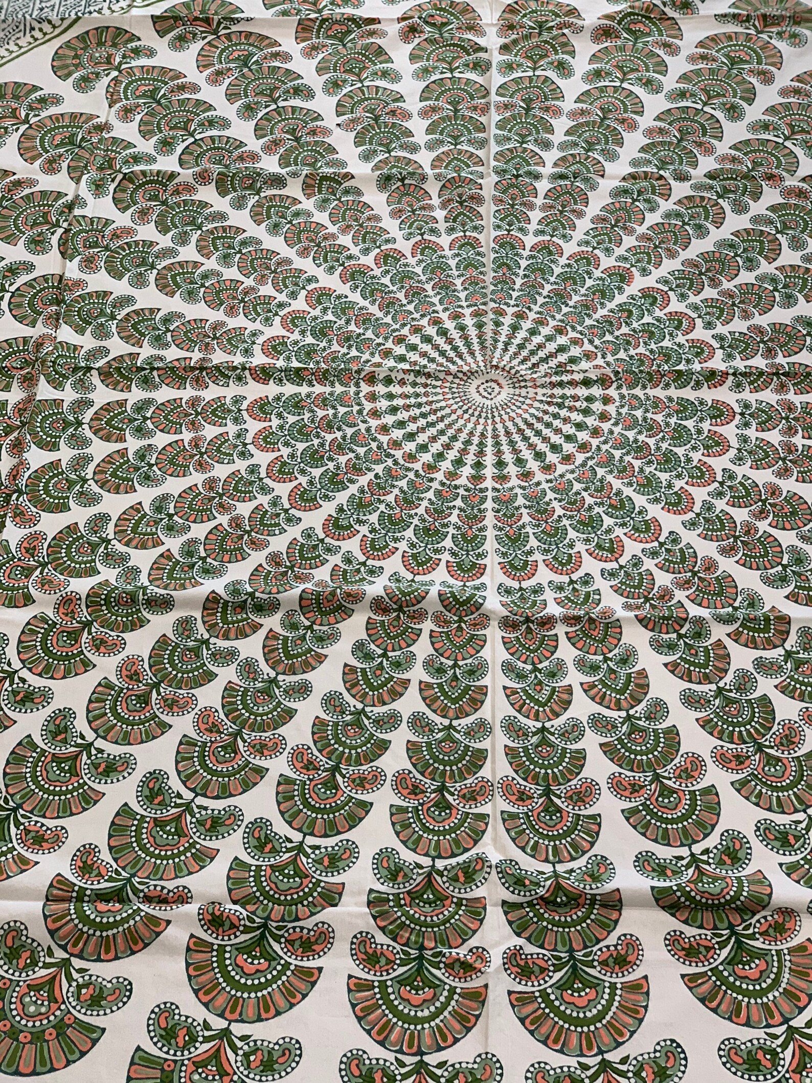 Indian Hand Block Print Bed Sheet/double Cotton Bed - Etsy