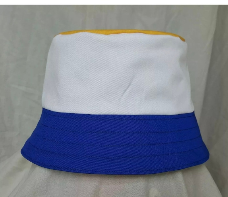 Football Bucket Hat. Leeds United, Cardiff City Colours. 1990's Terrace ...