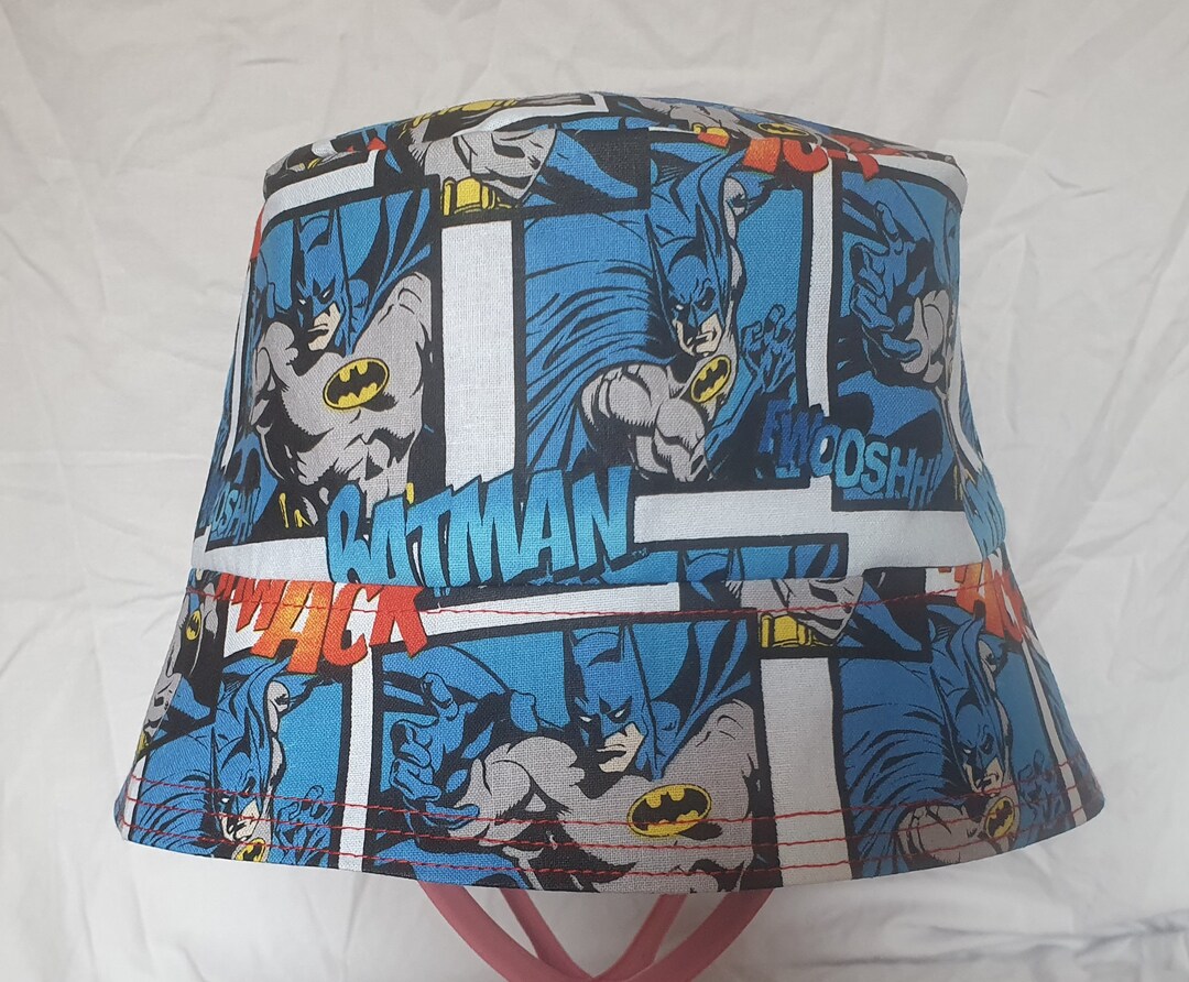 Batman Bucket Hat. DC Comics Sun Hat. Festival Fashion. - Etsy