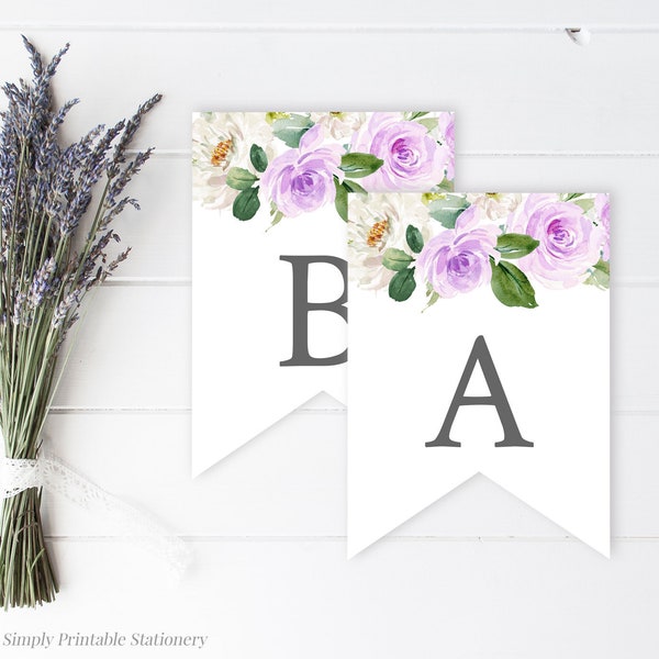 Purple Banner - Etsy
