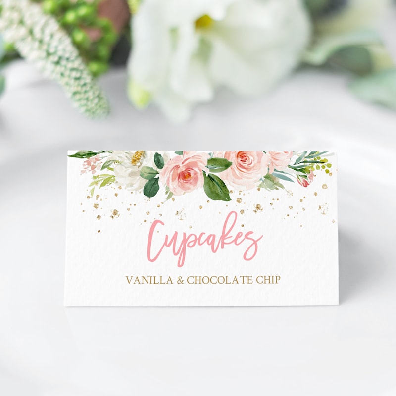 Buffet Menu Tags - Etsy