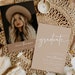 Neutral Graduation Invitation, Boho Graduation Party Photo Invite ...