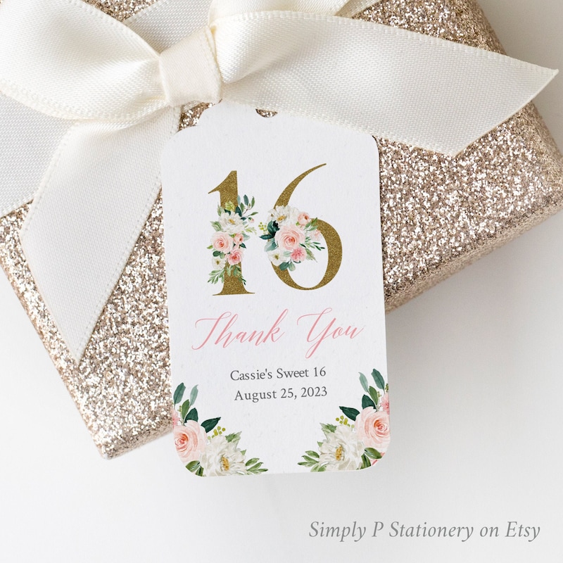 Sweet 16 Stickers - Etsy