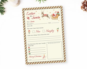 Personalized Santa Claus Letter - Etsy
