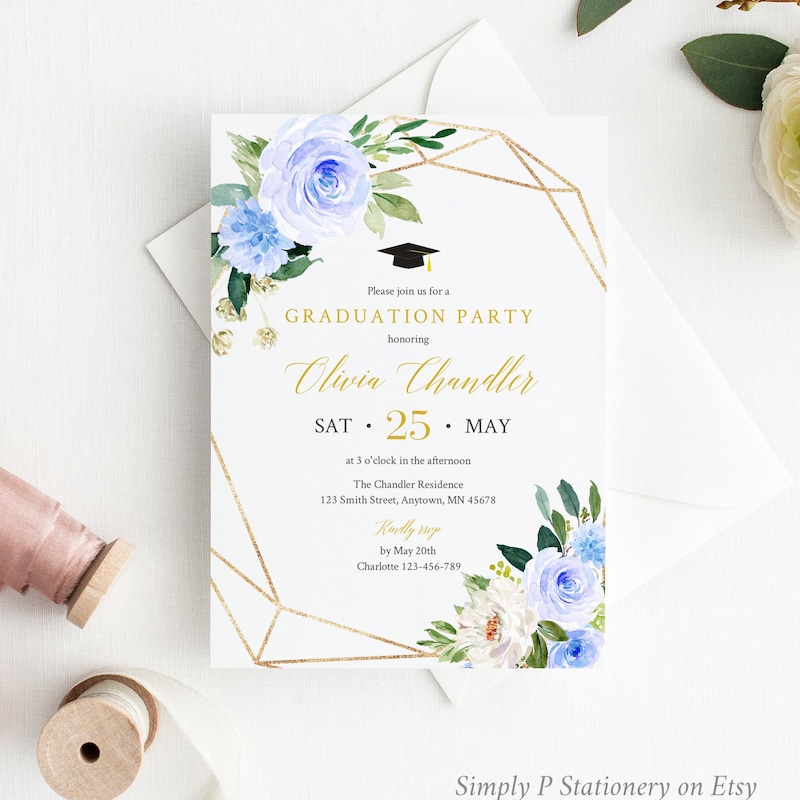 Blue Graduation - Etsy