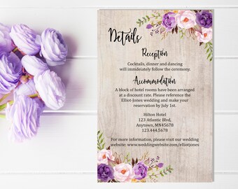 Rustic purple | Etsy