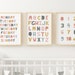 Scandi Rainbow Sun Rain Alphabet Numbers Days Week Printable - Etsy