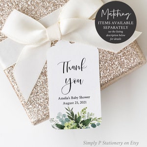 Editable Foliage Buffet Labels, Botanical Buffet Label Template ...