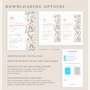 RN Graduation Invitation Template, Editable Nurse Graduation Invite ...