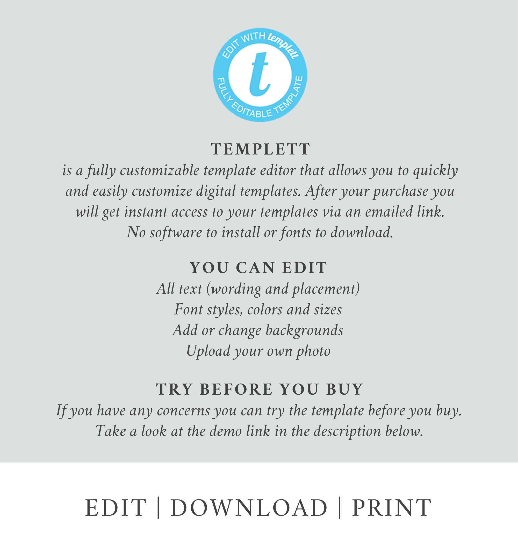 Navy Blush Rose Gold Editable Tag Pink Blue Floral Favor Tag - Etsy