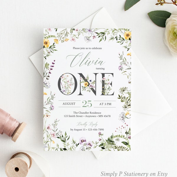 Flower Girl Invite - Etsy