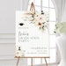 Sage Boho Graduation Welcome Sign Template, Pampas Graduation Party ...