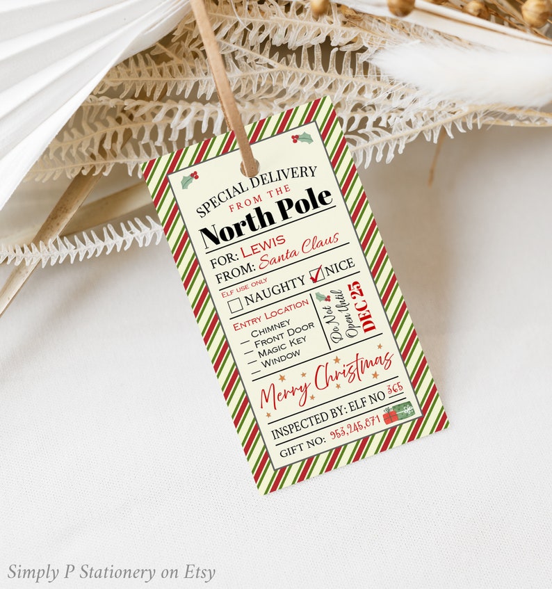 Santa Letter Kit Editable, Letter to Santa Bundle, Letter From Santa ...
