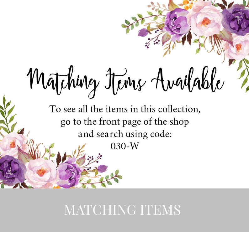 Purple Floral Editable Personalised Water Bottle Labels, Boho DIY Water ...