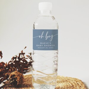 It's a Boy Baby Shower Bundle, Dusty Blue Baby Shower Bundle, Modern ...