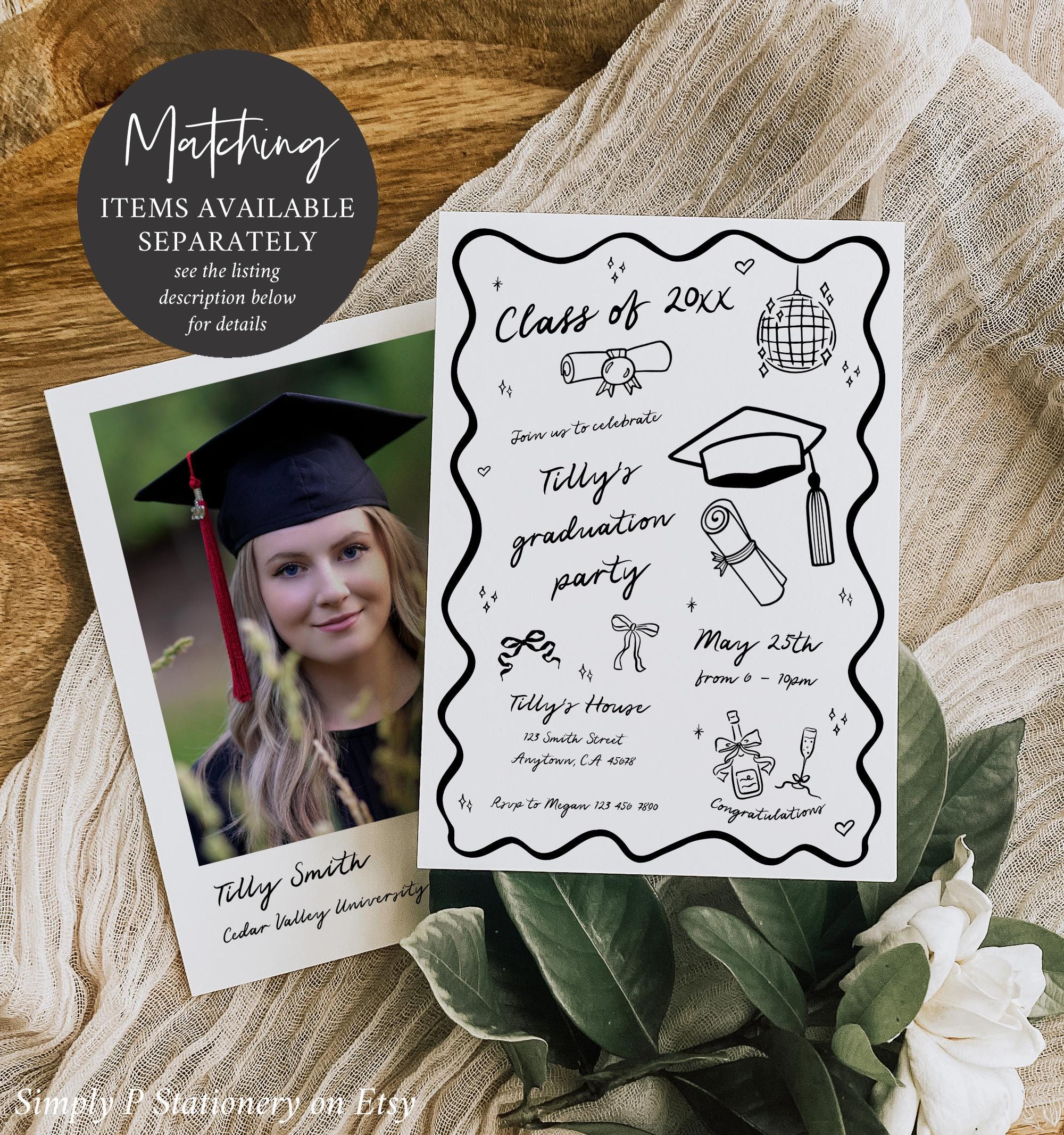 Doodle College Fund Sign Template, QR Code Sign College Fund, High ...