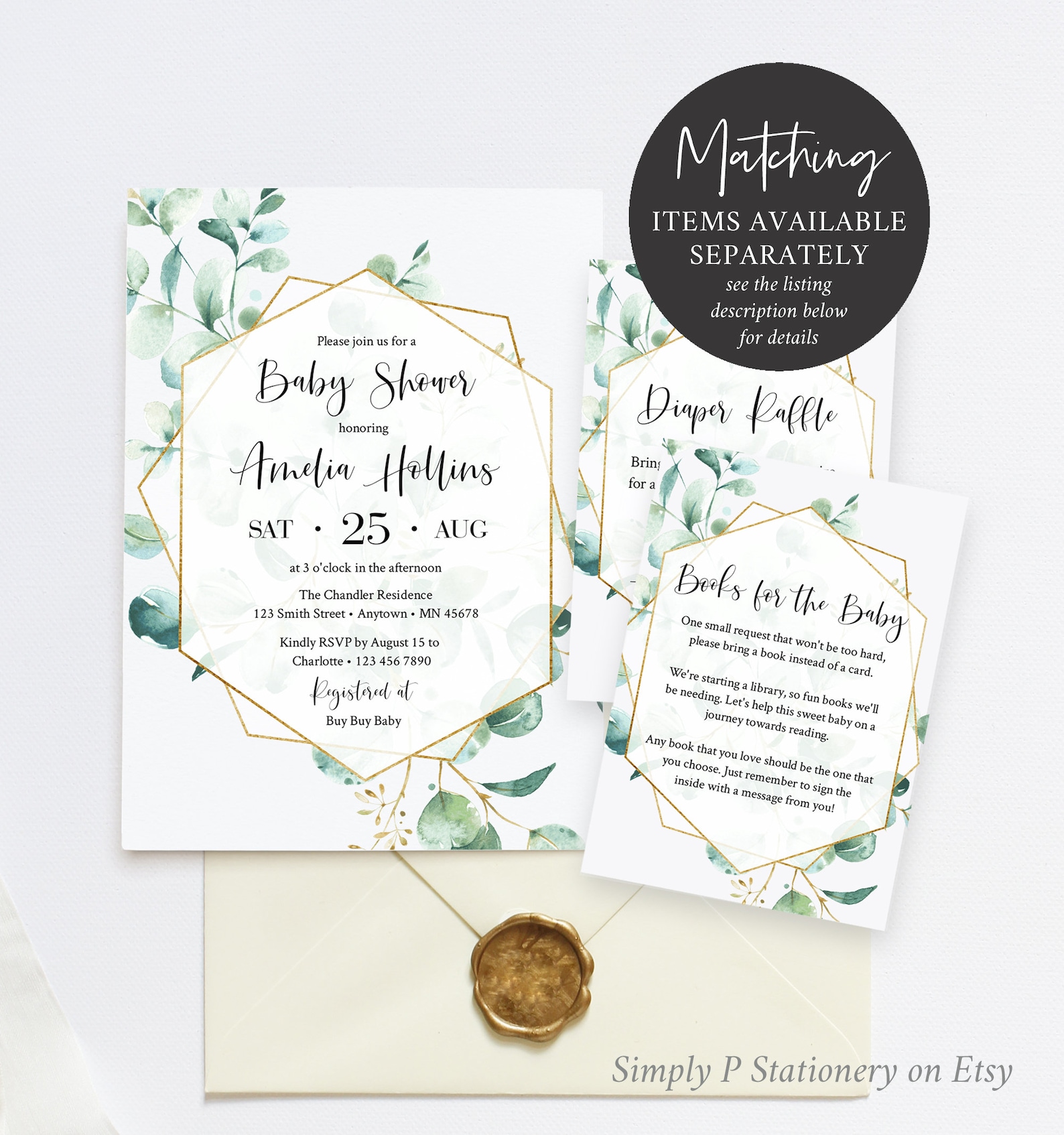 Eucalyptus Editable Bunting, Greenery DIY Banner Template, Foliage ...