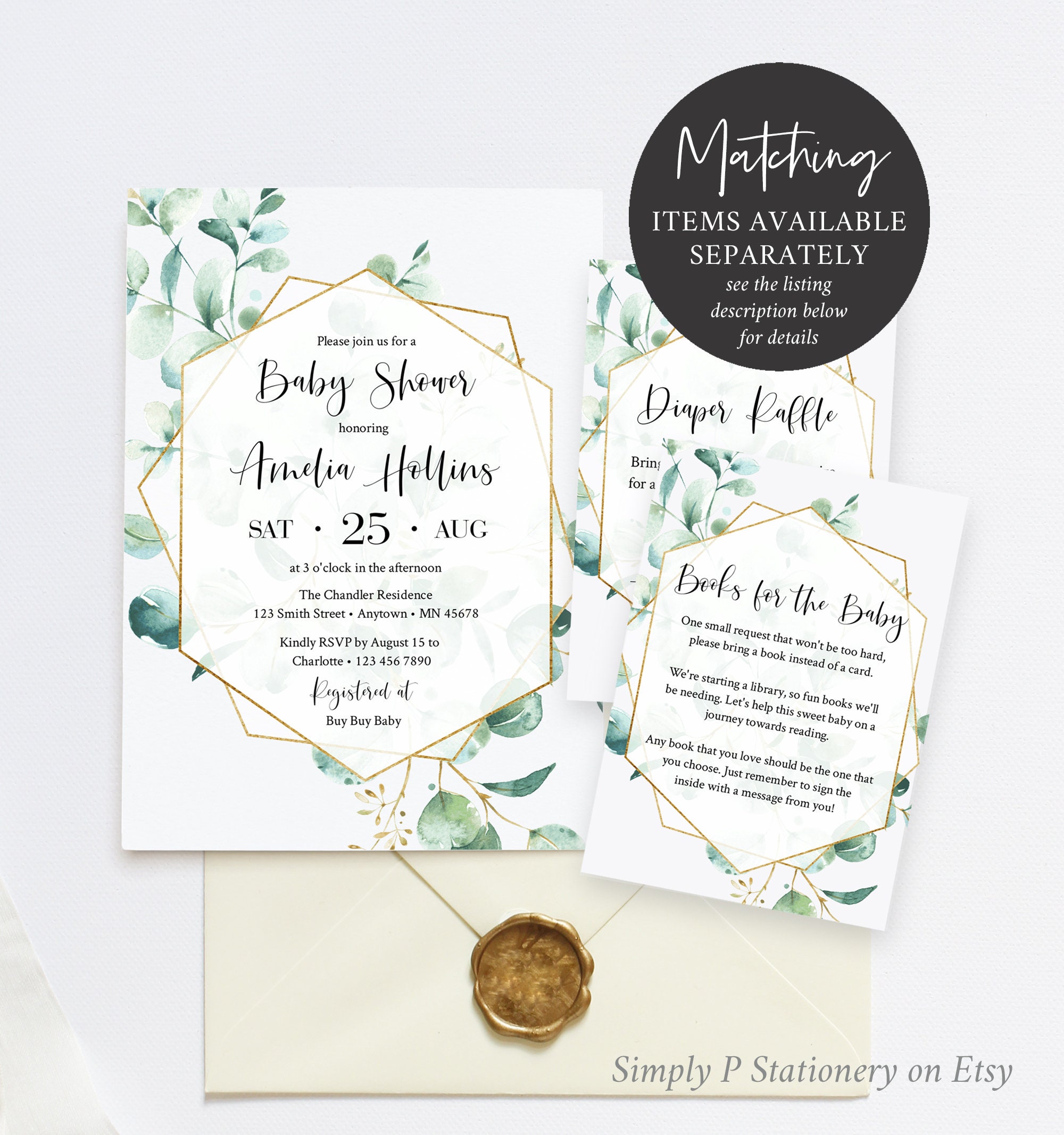 Eucalyptus Editable Bunting, Greenery DIY Banner Template, Foliage ...