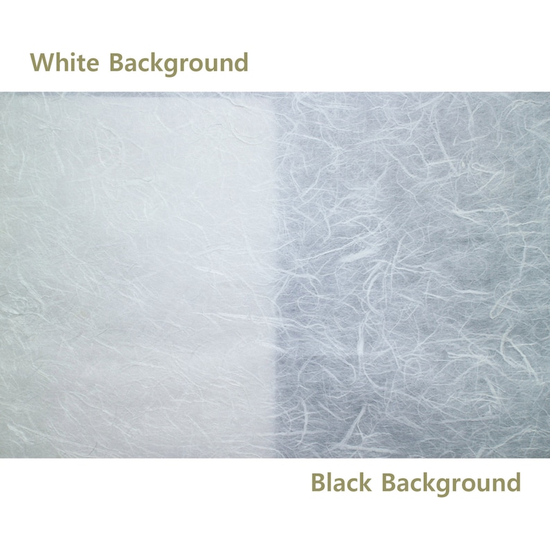 Korean Traditional Handmade Paper Hanji Natural Fiber Texture White ...