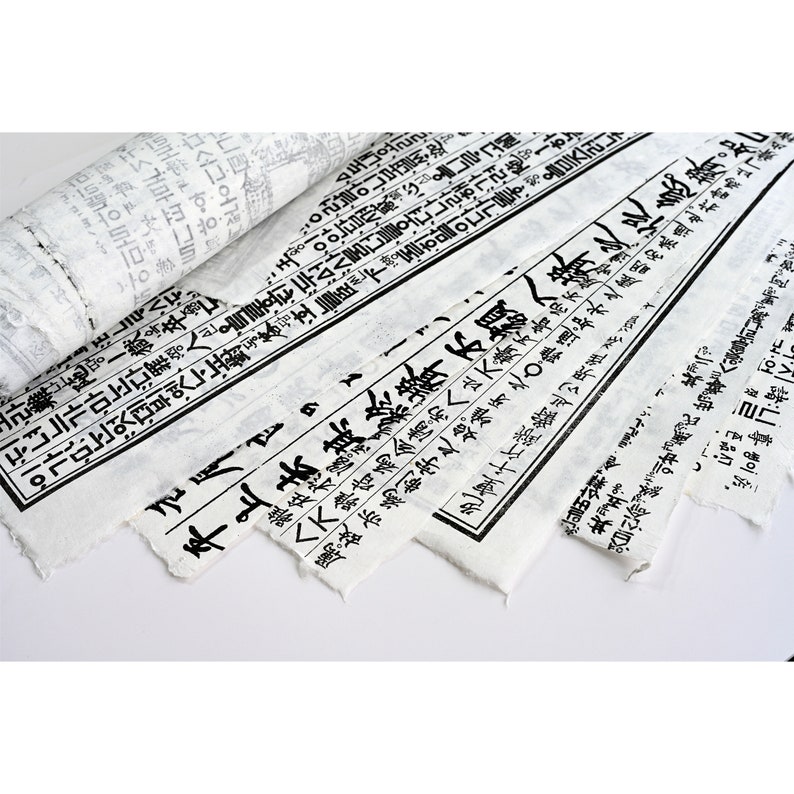 Korean Paper Hanji Original Korean Letters Printed | Etsy