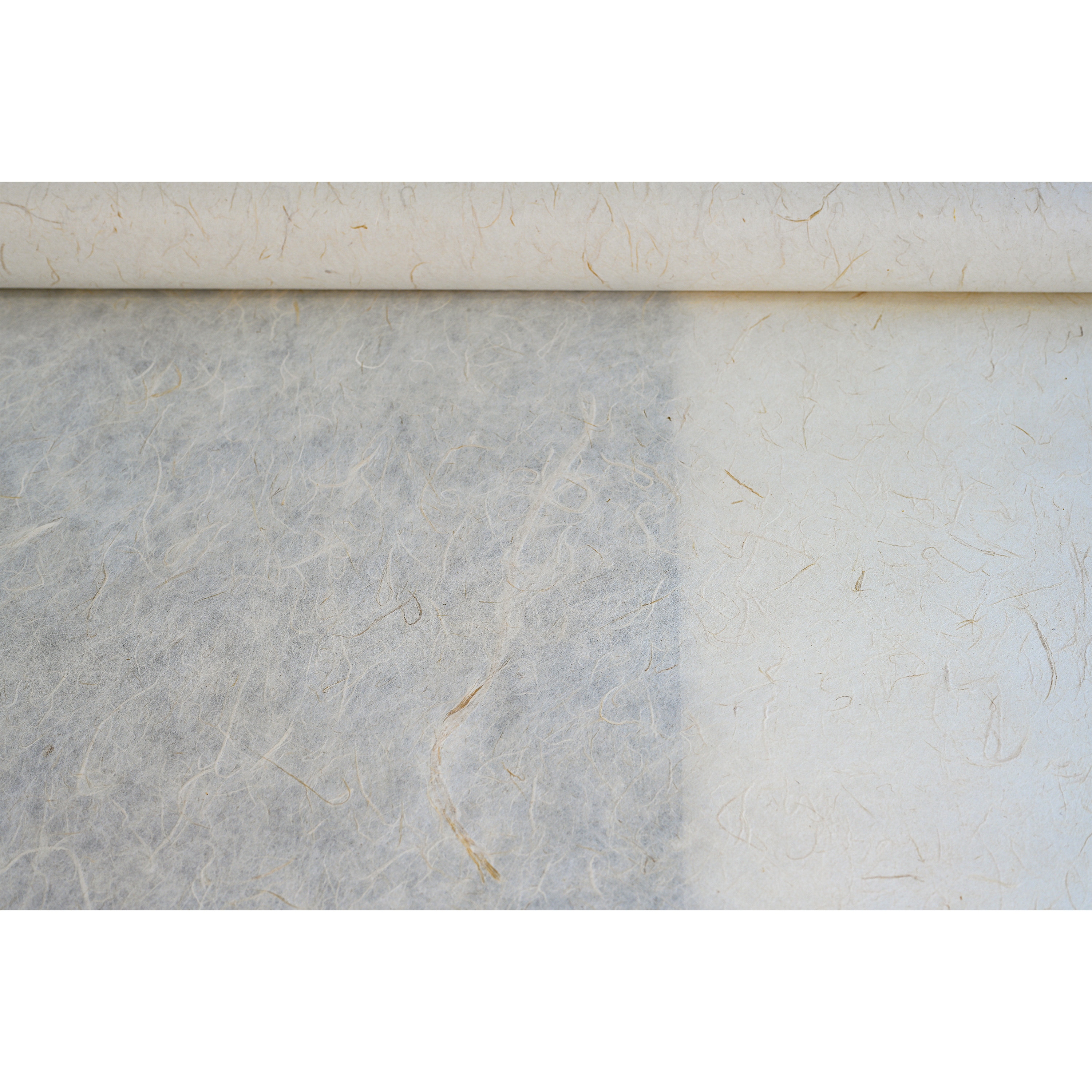 Unbleached Mulberry Paper Roll Korean Hanji Changhoji Fiber Strands ...