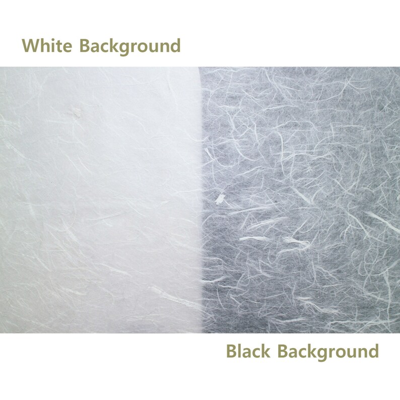 Korean Traditional Handmade Paper Hanji Natural Fiber Texture White ...