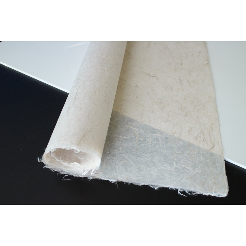 Papier traditionnel coréen à la main HanJi Unbleached Non-Whitening ...