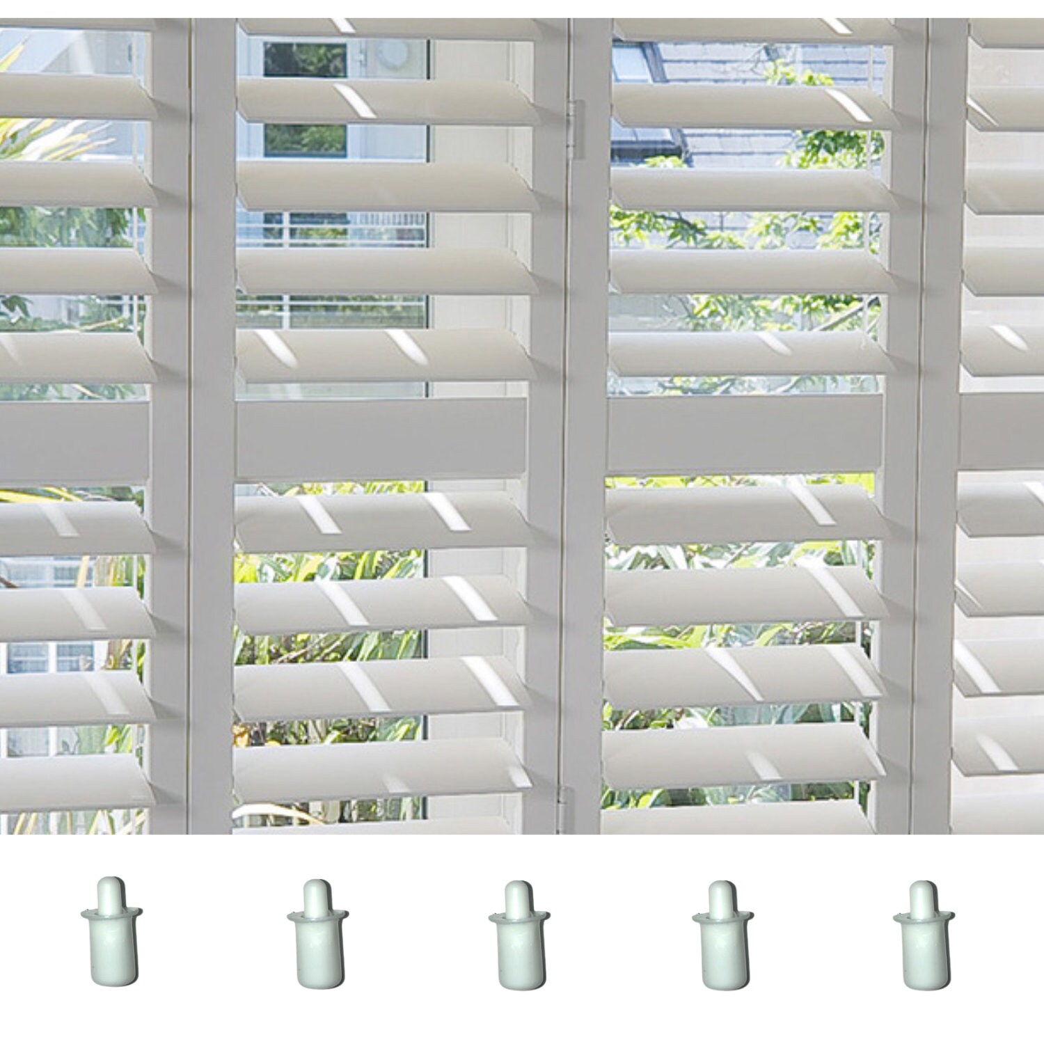 Plantation Shutter Spring Loaded Repair Pin Small Length 15mm /6mm 10 ...