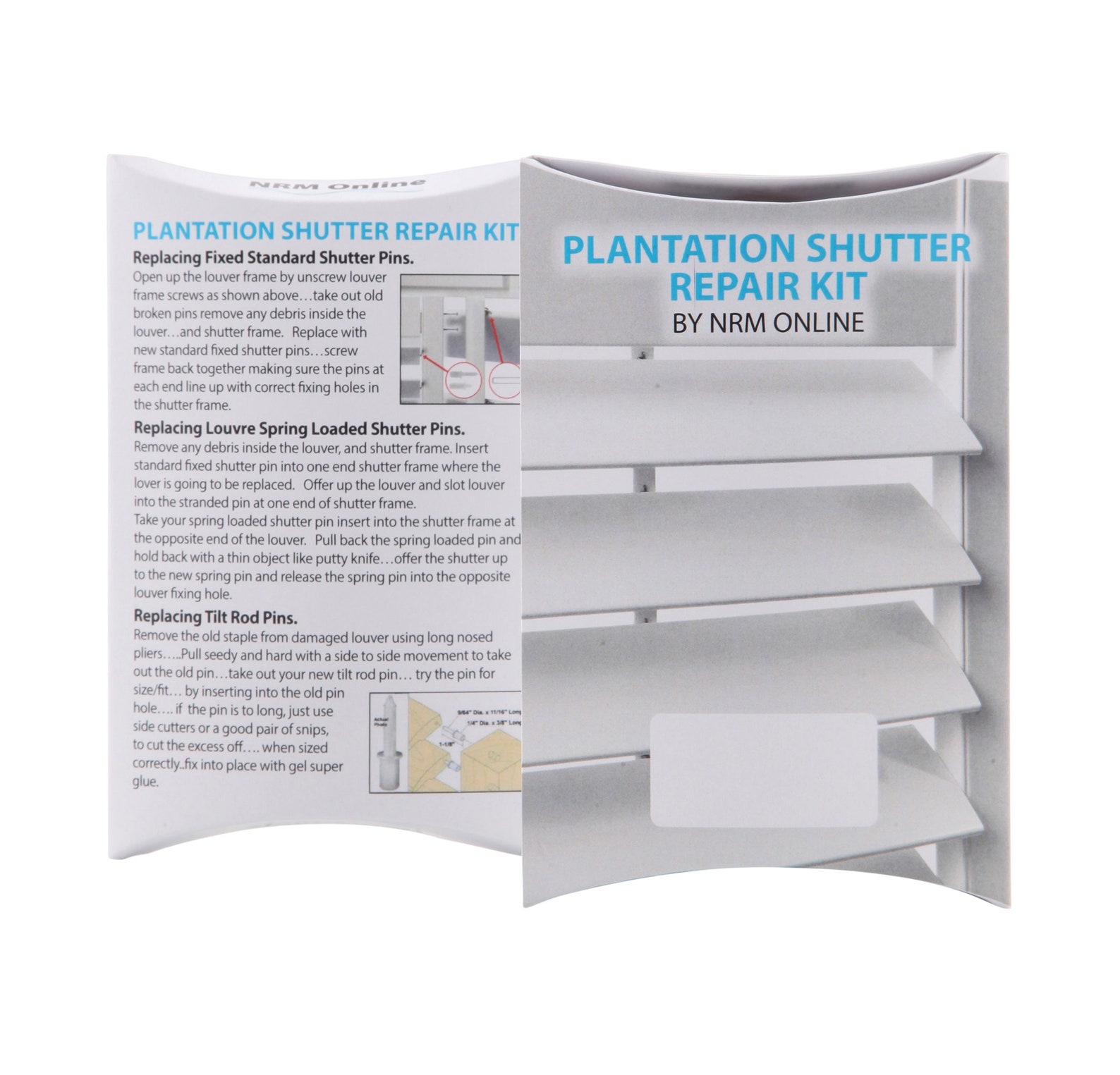 Plantation Shutters Repair Kit 80 Pcs Everything You Need in One Kit ...