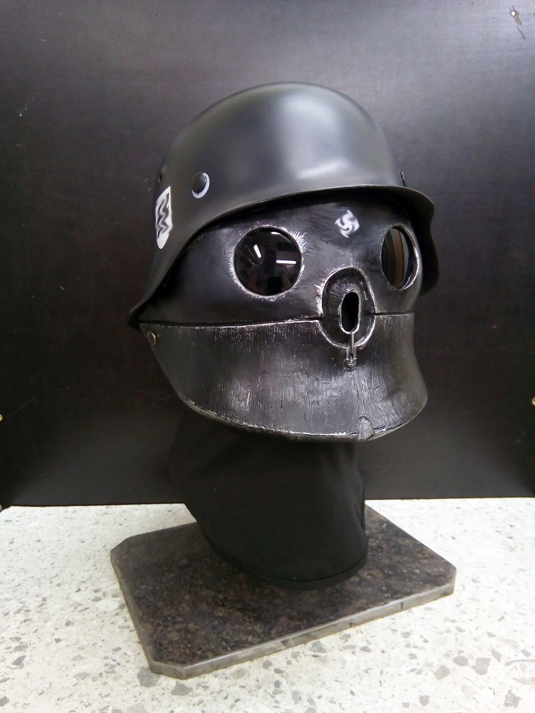 Blackguard Maskhelmet, Wolfenstein - Etsy