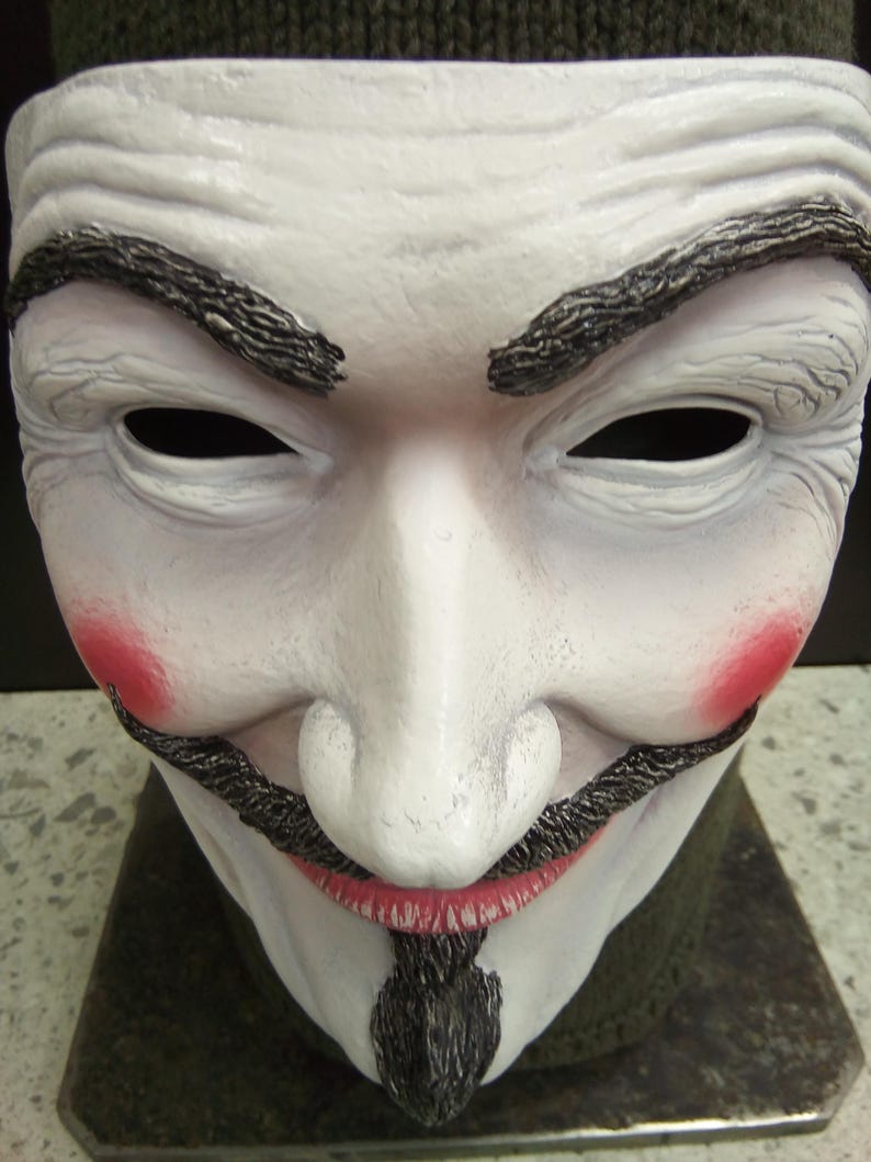 Guy Fawkes Mask - Etsy