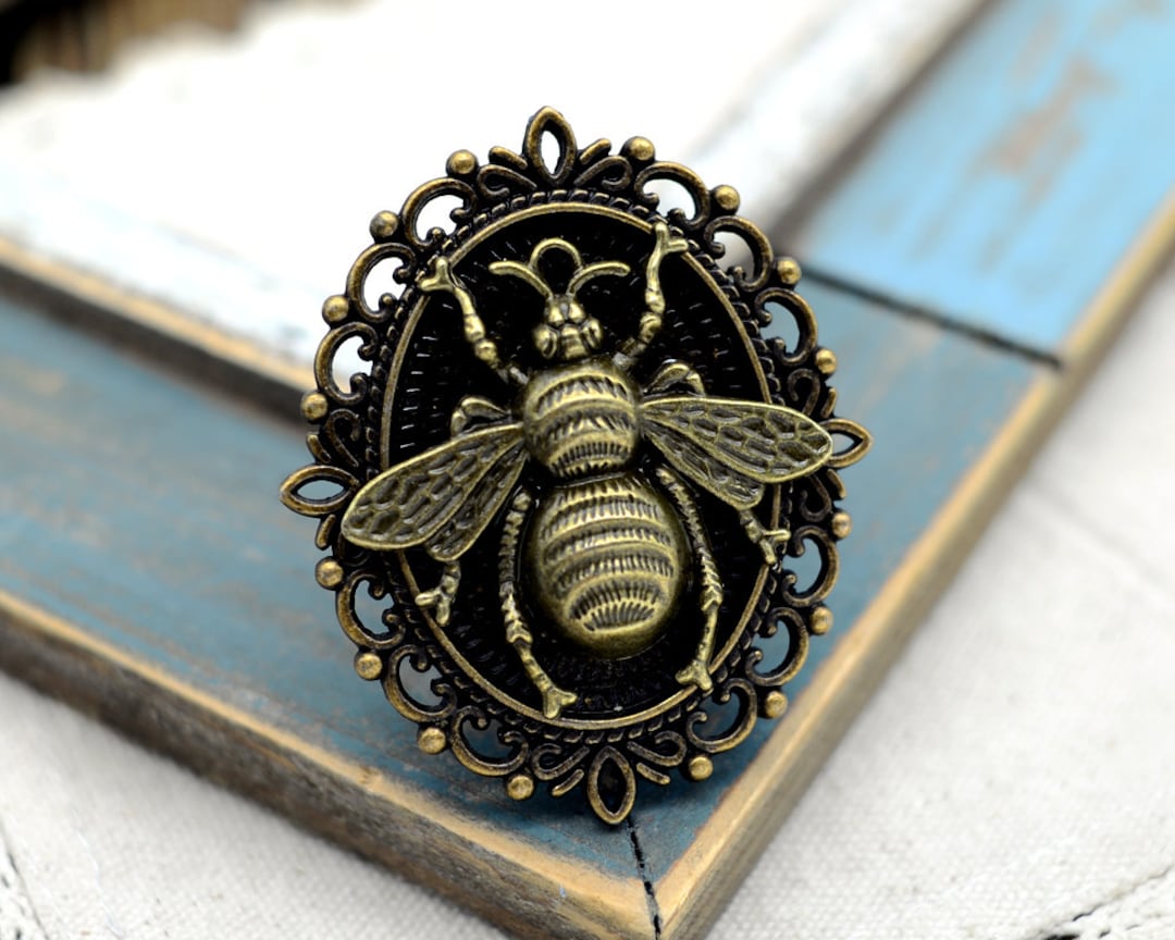 Antique Bronze Retro Bee Knob,bee Knob,cabinet Handles,cabinet Knobs,drawer Knob,dresser Handle ...
