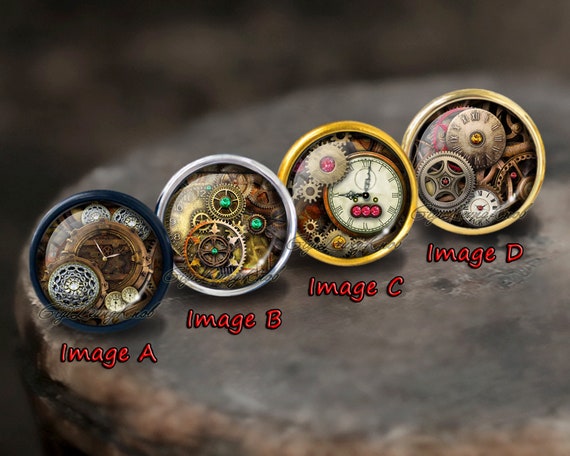 Steampunk Knob /drawer Pull /dresser Drawer Pulls /kitchen - Etsy